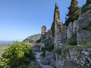 Nouvelle destination : la cité médiévale de Mistra localisé en Grèce ...