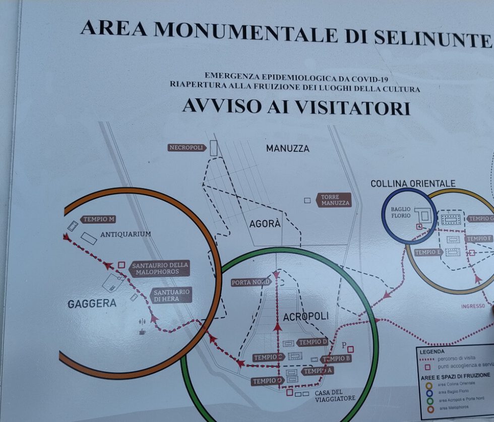 Visite du parc archéologique de Sélinonte (Selinunte en Sicile)